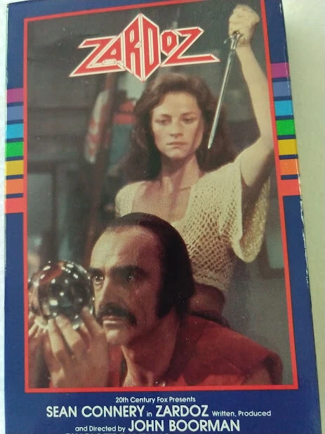 RARE 70'S ZARDOZ BETA (Not VHS) Cult Sci Fi Fantasy Weird Sean Connery ...