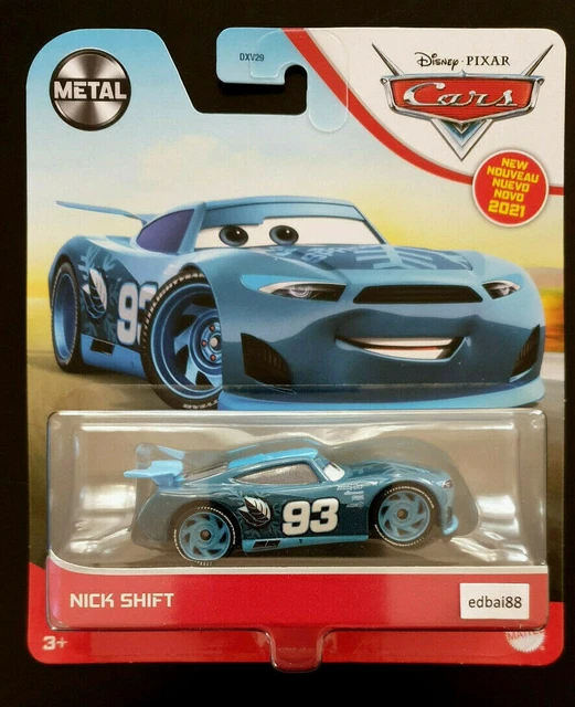 DISNEY PIXAR CARS 3 Nick Shift Mattel Die-cast Car, Next Gen Racer #93 ...