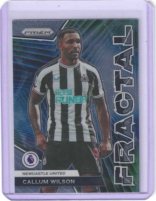 2022-23 PANINI PRIZM Premier League Callum Wilson Fractal #12 Newcastle ...