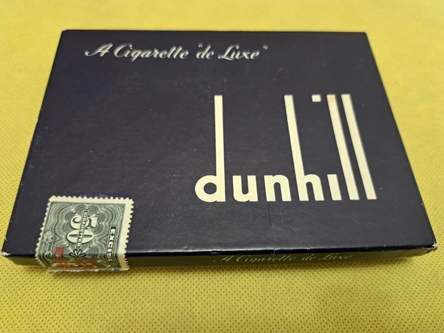 VINTAGE DUNHILL 50 Cigarette Box. Empty $20.00 - PicClick CA