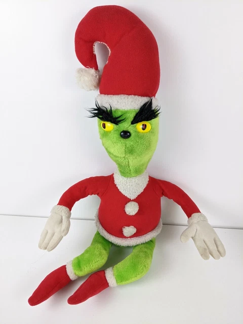 VINTAGE 1983 DR Seuss Grinch Plush Doll Large 24" Coleco $17.95 ...