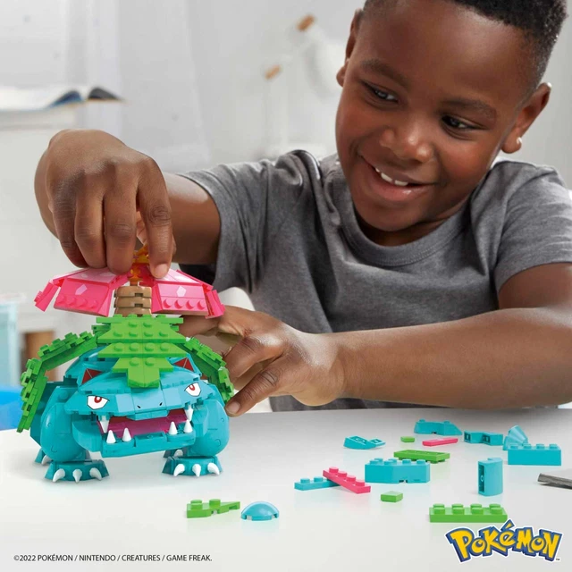 MEGA BLOKS POKEMON Bulbasaur Evolution 622 Piece Construction Set £32. ...