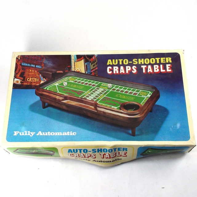 VINTAGE WACO AUTO-SHOOTER Craps Table, Complete Set - Working $95.00 ...