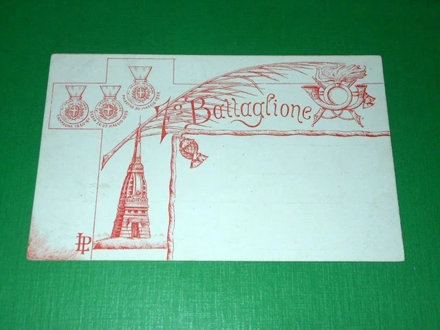 CARTOLINA MILITARIA - 1° Reggimento Bersaglieri - 7° Battaglione 1910 ca EUR 9,99 - PicClick IT