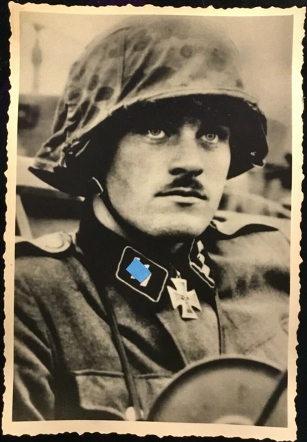 GERMAN PHOTO WW2 WWII ARCHIVE : Gerd BREMER _ 12. Pz Div HITLERJUGEND £ ...
