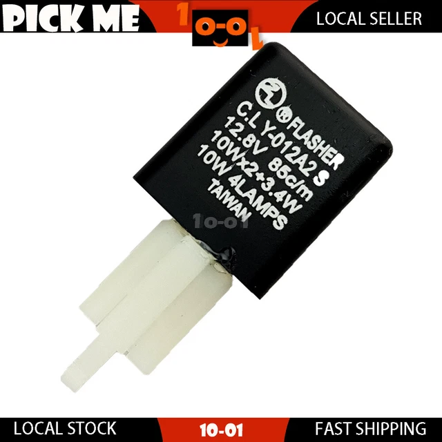 MOTORCYCLE 12V 2PIN INDICATOR FLASHER RELAY CAN Fit KTM 250 EXC 6 DAYS ...