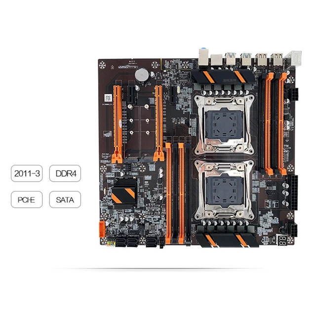 COMPUTER MOTHERBOARD DUAL Channel DDR4 for x99 Chipset ,6 Channel Sound ...