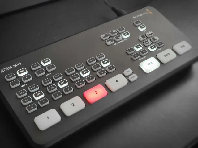 BLACKMAGIC DESIGN ATEM Mini Video Mixer Mixer Mixer LiveStream ...