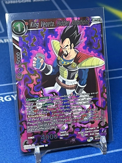 KING VEGETA, HIDDEN Ambitions BT13-020 SR NUOVO Supreme Rivalry EUR 3,33 - PicClick IT