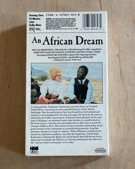 APARTHIED SOUTH AFRICA Race Drama Movie AN AFRICAN DREAM (1988) New ...