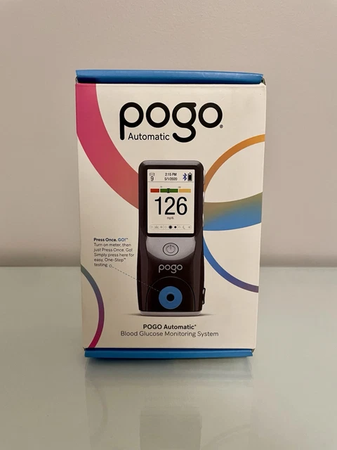 NEW POGO AUTOMATIC Blood Glucose Monitoring System with batteries $29. ...