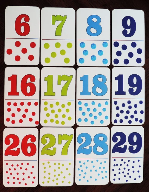 RUSSIAN ALPHABET FOR Kids Learning Numbers Flash Cards Set 4 EUR 11,68 ...