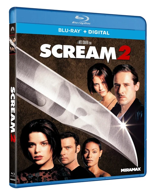 SCREAM 2 (BLU-RAY) David Arquette Neve Campbell Courteney Cox Jamie ...