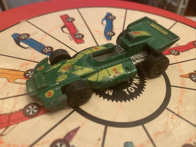 VINTAGE HOT WHEELS Red Line El Rey Special Flying Colors Enamel Green ...