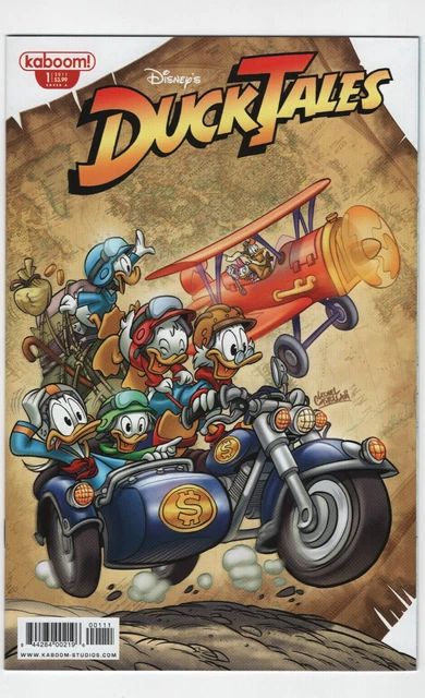 DISNEY DUCKTALES #1 KaBoom Boom Comics Cover A Variant 2011 Uncle ...
