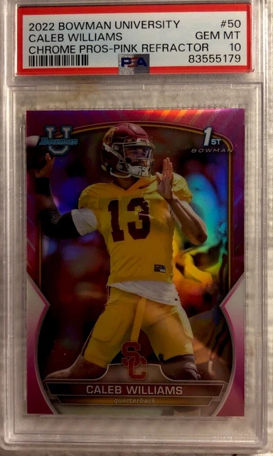 CALEB WILLIAMS 1° Bowman rosa GRADO PSA 10! EUR 37,88 - PicClick IT