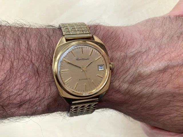 RARE VINTAGE AUTOMATIC Centaur Gents Wristwatch-circa 1970s EUR 131,29 ...