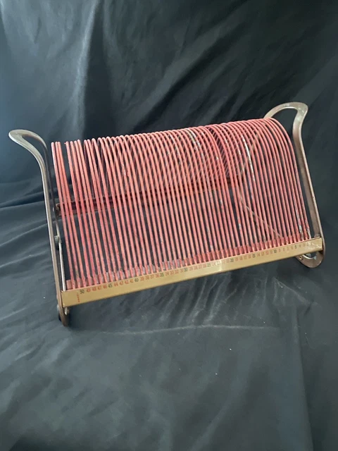 VINTAGE 1950'S LYRIC Vinyl Record Holder Display Rack LPs 45 RPM ...