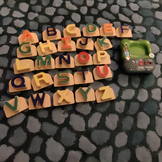 LEAPFROG FRIDGE PHONICS Magnetic Alphabet Capi Letter Set. Phonics ...