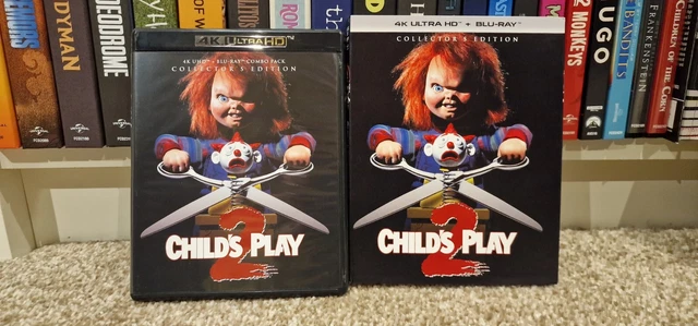 CHILD'S PLAY / Chucky 4k UHD Bluray Scream Factory Release. 6 Movie Set ...
