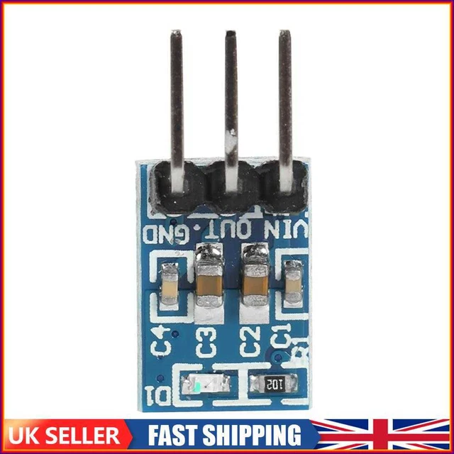 AMS1117 5V TO 3.3V DC-DC Step-Down Power Supply Buck Module AMS1117 LDO 800mA £4.39 - PicClick UK