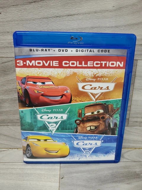 CARS 3-MOVIE COLLECTION [Blu-ray] DVD, Lewis, Jennifer,Earnhardt, Dale ...