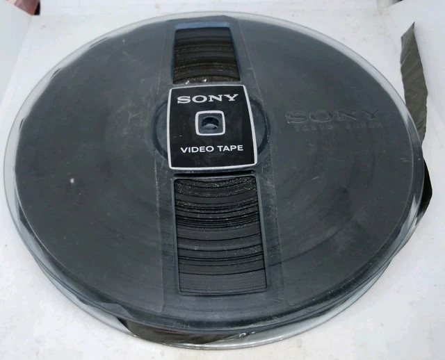 VINTAGE SONY HELICAL Scan 1/2 Inch Video Tape Reel £22.50 - PicClick UK