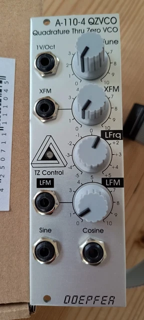 DOEPFER A110-4 THRU Zero Quadrature VCO QZVCO TZVCO Eurorack Oscillator £75.00 - PicClick UK