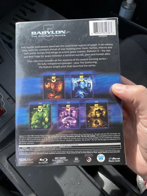 BABYLON 5 - The Complete Series 1-5 - Blu Ray Box Set Brand New And Sealed $80.00 - PicClick CA