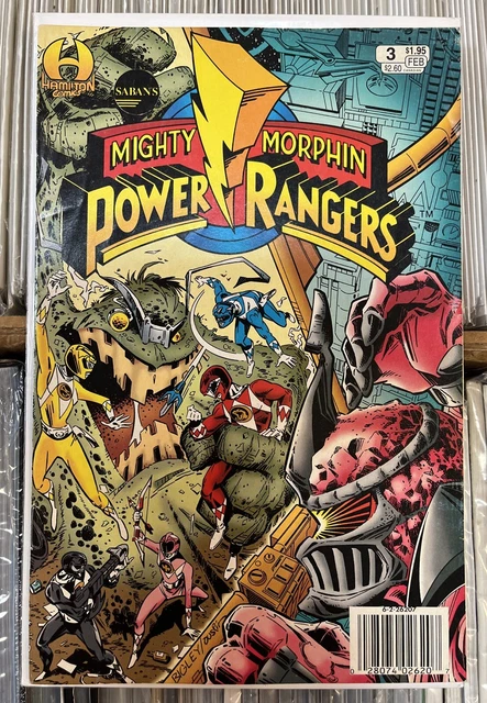 SABAN'S MIGHTY MORPHIN Power Rangers #3 Hamilton Comics 1995 Sent In CB ...