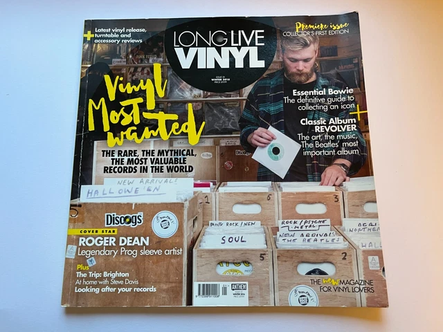 LONG LIVE VINYL Magazine issue 01 The premiere issue Collector's first ...