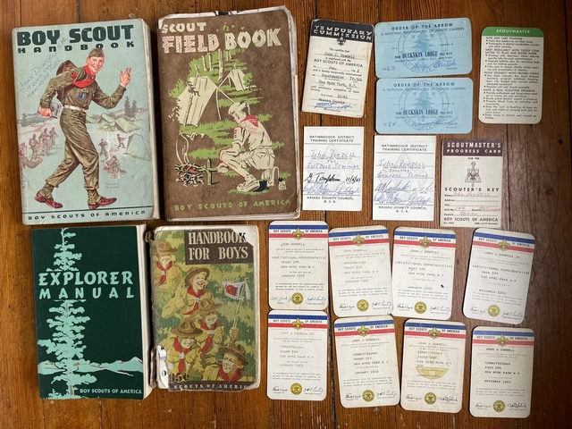 VINTAGE BOY SCOUT Manuals and ID Cards, 1960s £0.78 - PicClick UK