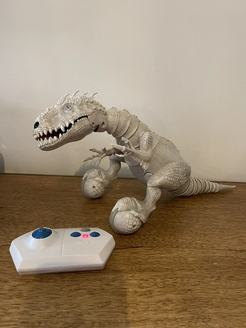 JURASSIC WORLD INDOMINUS Rex Zoomer Dino Robot Dinosaur RC Remote ...