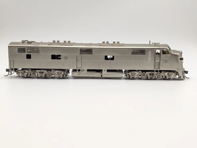 HO SCALE OVERLAND Models Omi Ajin Plated Brass Cb&Q E7 Diesel ...