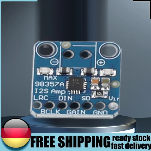 MAX98357 AMPLIFIER DECODER Module MAX98357A Class D I2S Useful for ...