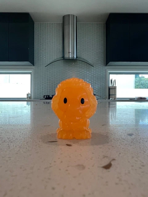 SUNSET SIMBA-ORANGE OOSHIE-THE Lion King OOSHIES-Woolworths-Disney-RARE ...
