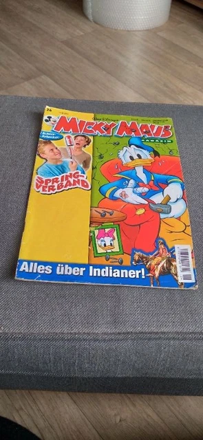 DISNEY MICKY MAUS Magazin Indianer Comic Donald Duck Abenteuer Deutsch EUR 6,95 - PicClick DE