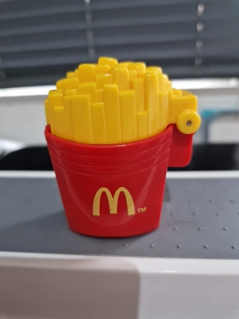 MCDONALD'S HAPPY MEAL Toy Flip Top Food Spinners 1996 Fries £10.00 ...