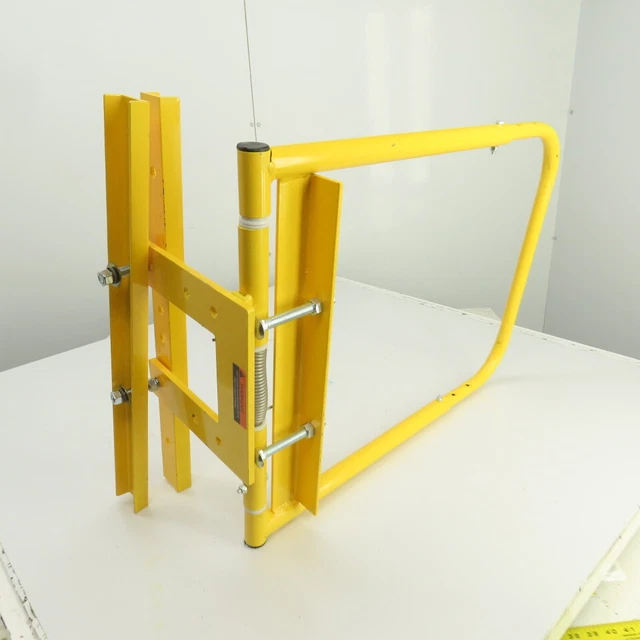 Yellow Safety Swing Gates