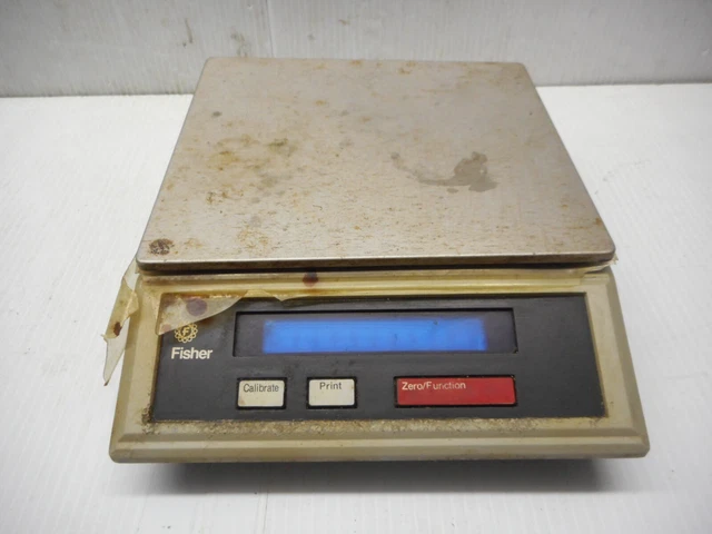 FISHER SCIENTIFIC SCALE XL-3000D Digital Balance Scale No Power Supply ...