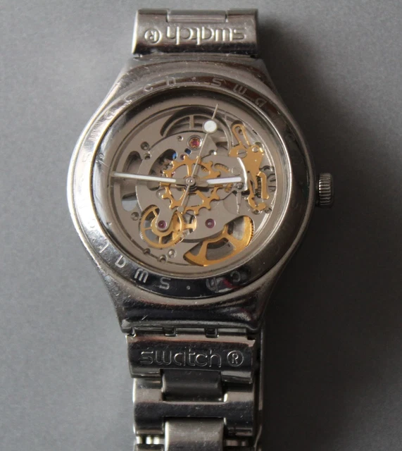SWATCH IRONY SKELETON Body & Soul YAS100G Automatic / Swatch ...