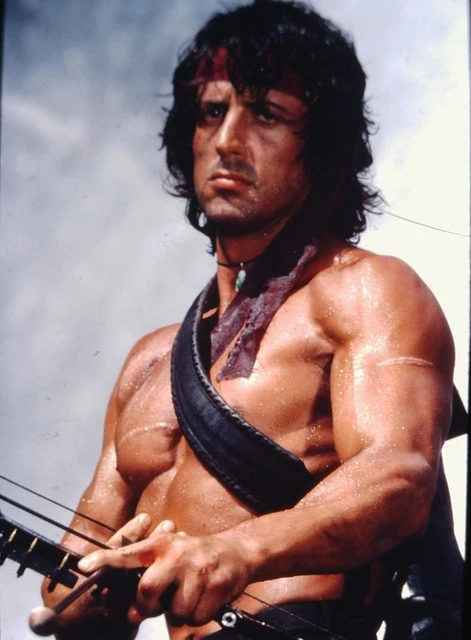 SYLVESTER STALLONE IN "Rambo: First Blood Part II" - Original 35mm ...