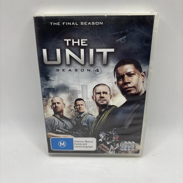 THE UNIT: SEASON 4 DVD 6-Disc Set TV Series The Final Season Region 4 ...