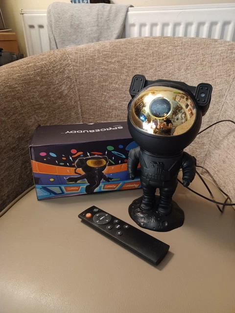 PLESHY SPACEBUDDY ASTRONAUT Light and Laser Ceiling Projector (Black ...