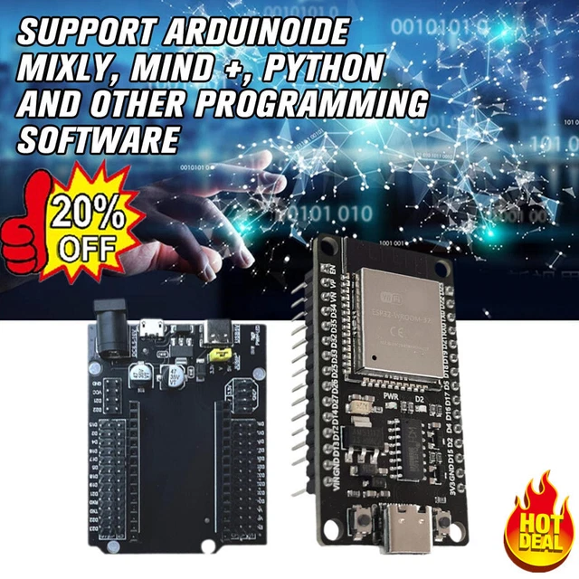 ESP32 DEVELOPMENT BOARD ESP32-DevKitC-32 ESP-WROOM-32 NEW Board ...