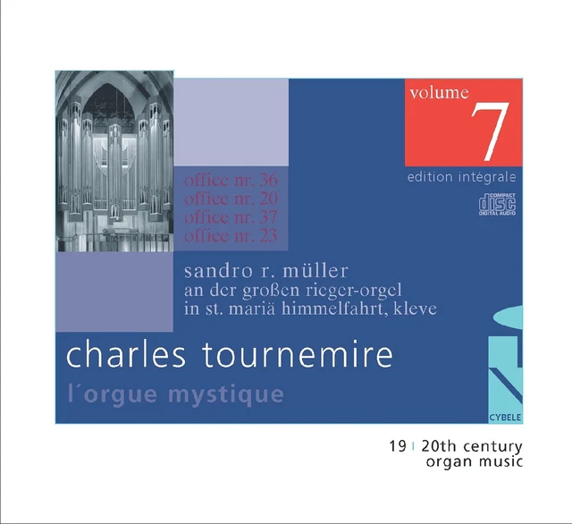 MULLER, SANDRO R. L'Orgue Mystique Vol 7 (CD) EUR 25,53 - PicClick FR