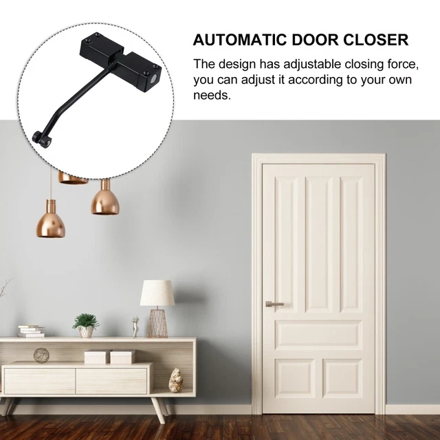 SELF- CLOSING GATE Closer Automatic Door Connector Stainless Steel £16. ...