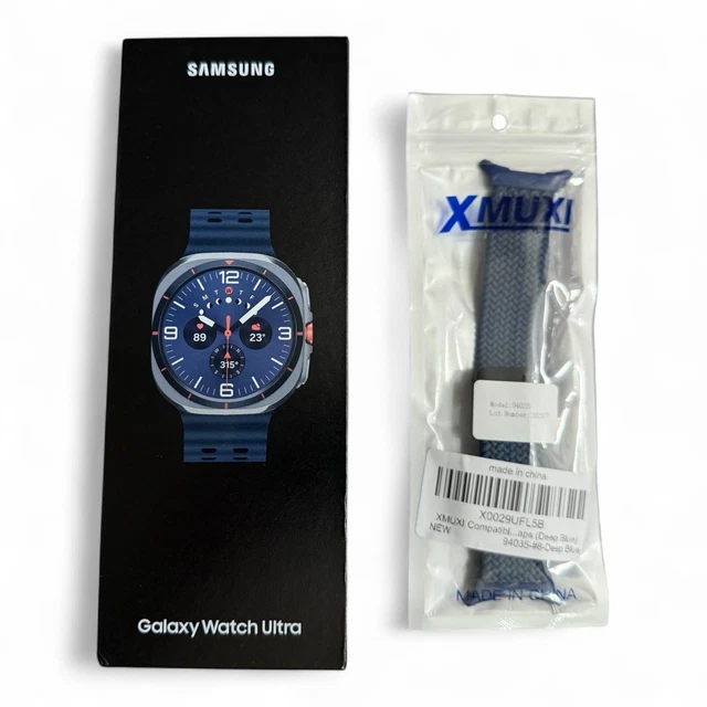 SAMSUNG GALAXY WATCH Ultra 47mm (2025) - Titanium Blue - WARRANTY JULY ...
