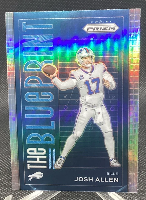 2023 PANNI PRIZM Blueprint Josh Allen Case Hit Ssp EUR 28,22 - PicClick FR
