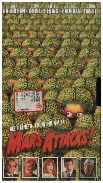 VHS TIM BURTON Mars Attacks! ITALIAN Warner EUR 8,09 - PicClick DE